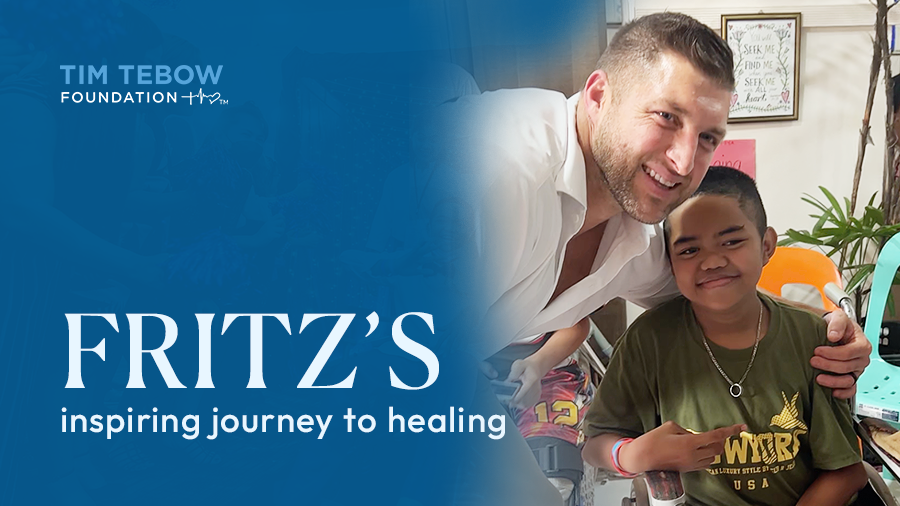 Fritz's Inspiring Journey to Healing :: Tim Tebow Foundation